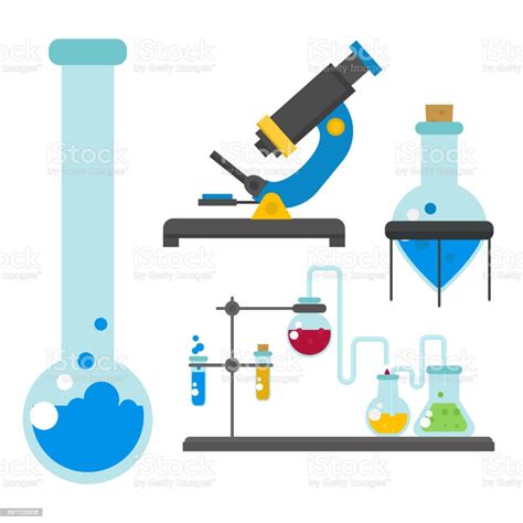 의료 실험실 과학 생물학 디자인 생명 공학 과학 화학 아이콘 벡터 일러스트 레이 션을 테스트 하는 실험실 기호 0명에 대한 스톡 벡터 아트 및 기타 이미지 Istock