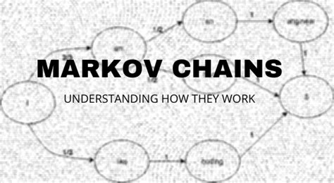 Machine Learning Algorithms Markov Chains By Rishikesh Chapekar The Startup Medium