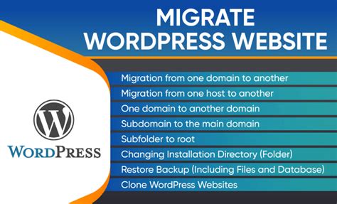 Backup Transfer And Migrate Wordpress Website To New Host Or Domain Quickly By Md Rahmat Gazi