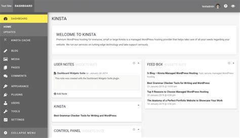 how to create a wordpress custom dashboard for yourself or clients