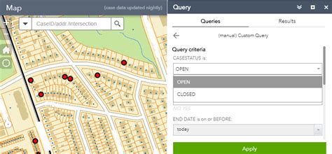 Arcgis Web Appbuilder Filter Layer By Pasting In Where Clause Geographic Information