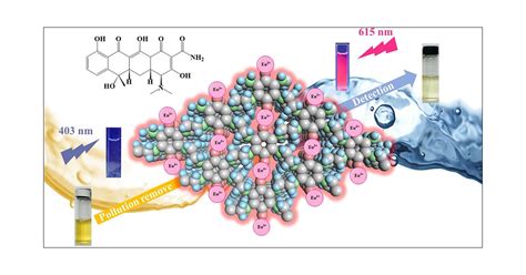 Eu3 Functionalized Nanoporous Covalent Organic Frameworks For