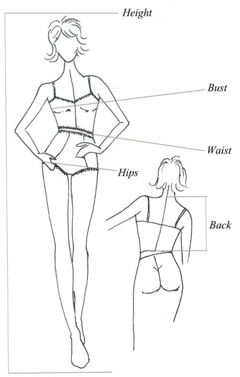 Size Chart Follow The Instructions Below Hot Knickers Lingerie