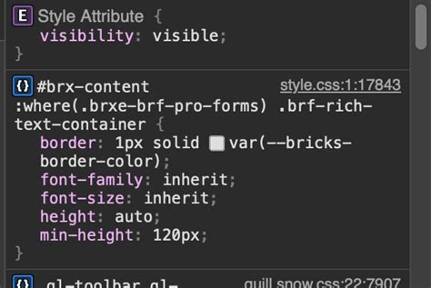 Pro Forms Rich Text Flat Minimum Height Ignored Bug Reports Bricksforge Community Forum