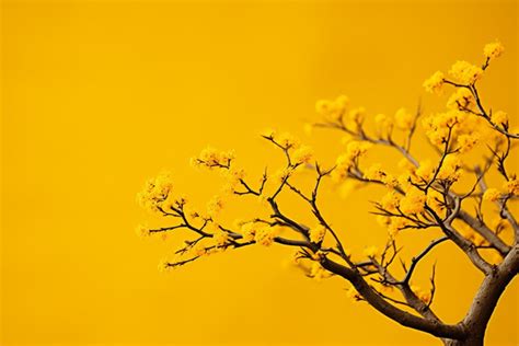 노란 꽃이 있는 나무 꽃잎 배경 산수유 배경 일러스트 및 사진 무료 다운로드 Pngtree