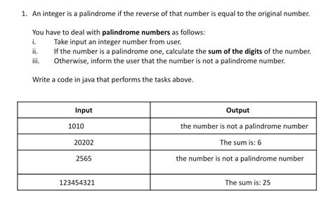 Solved An Integer Is A Palindrome If The Reverse Of That Chegg