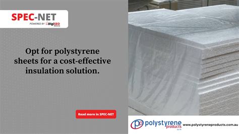 Polystyrene Sheets For Insulation By Polystyrene Products