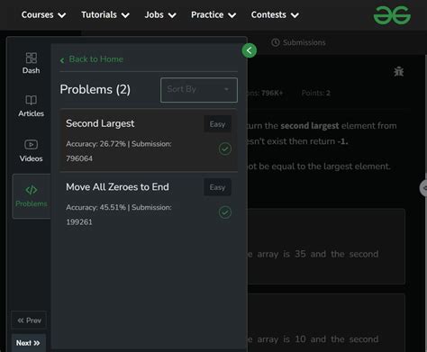 Gfg160 Codechamps Problemsolving Codingjourney Geeksunited Geekstreak2024geeksforgeeks
