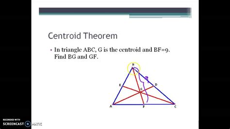 Medians And Midsegments Youtube