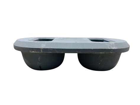 Flush Iso Deck Socket Double 203 Mm Specialcontainerdk