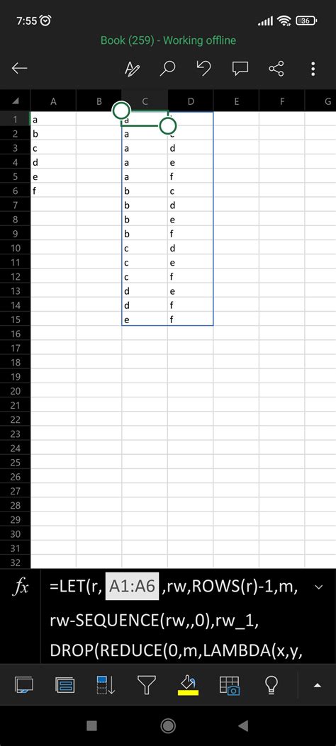 excel formula question segregation of duties rules stack overflow