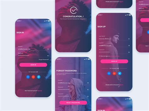 Hi Guys Recently I Explored The Registration Screen For Mobile App D