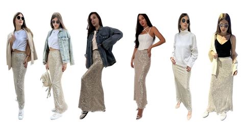 С чем носить юбку с пайетками Стиль Wb Guru