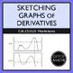 Sketching Graphs Of Derivatives Worksheet By Hailstone Math TPT