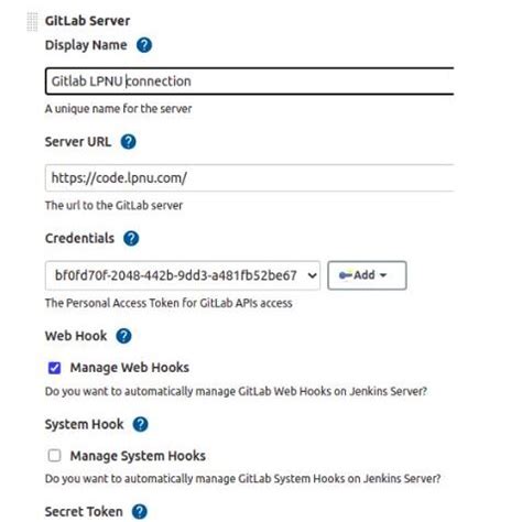 Gitlab Plugin Configuration Download Scientific Diagram