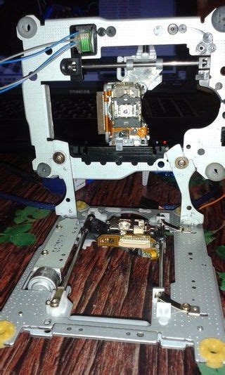 Mini Cnc Machine Arduino Based Adafruit Driver Motor L293d V1 2 Mini Stepper Cd Dvd Player 1