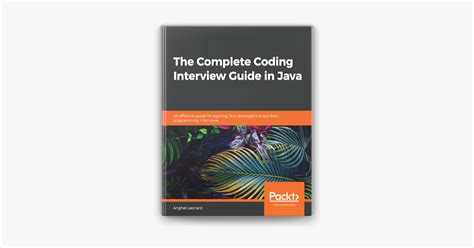 ‎the Complete Coding Interview Guide In Java By Anghel Leonard On Apple Books