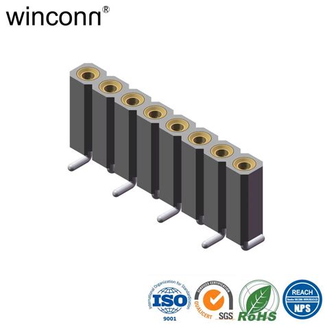 Female Ic Socket 2 54mm Single Row Vertical Smt Type From China Manufacturer Pin Header Fpc