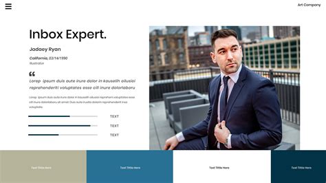 Inbox Business PowerPoint Template Google Slides Template Business Powerpoint Templates