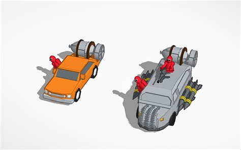 3d Design Tabs Modified Cars Tinkercad