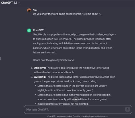 Solving Wordle Using Chatgpt Ekoshapu