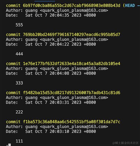 修改 git 的历史 commit你能想到几种方案 知乎