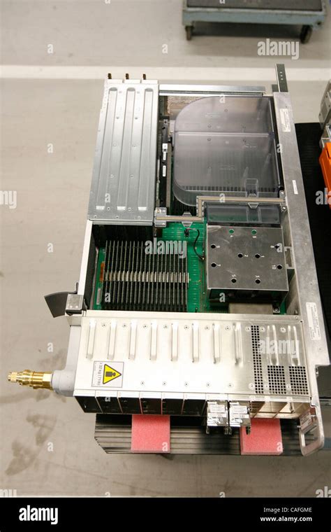 Feb 25 2008 Poughkeepsie New York Usa Ibms New System Z10 Mainframe At The Ibm