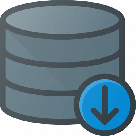 Data Database Download Server Store Icon
