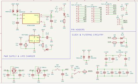 [schematic And Pcb Review] Wicked Stm32f4 Lora Rfm95 Board R