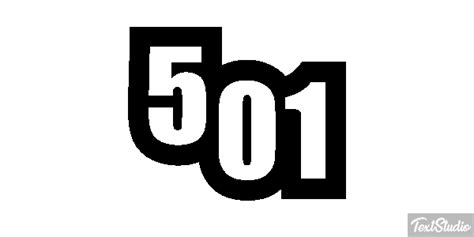 501 Number Animated GIF Logo Designs