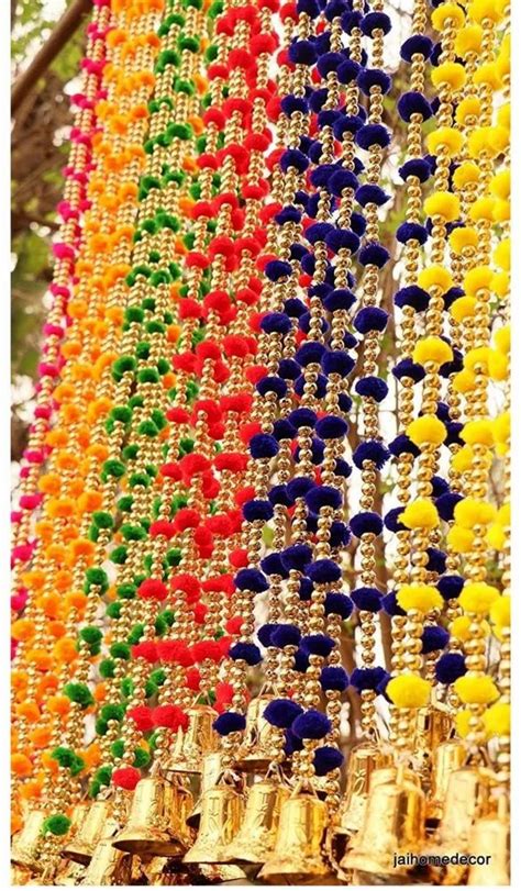 Multicolor Cotton Pom Pom Ladi Size 1 Meatr At Rs 140 Piece In Delhi