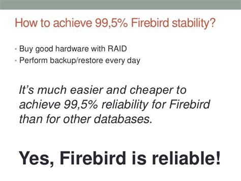 Firebird Database Recovery And Protection For Enterprises And Isv