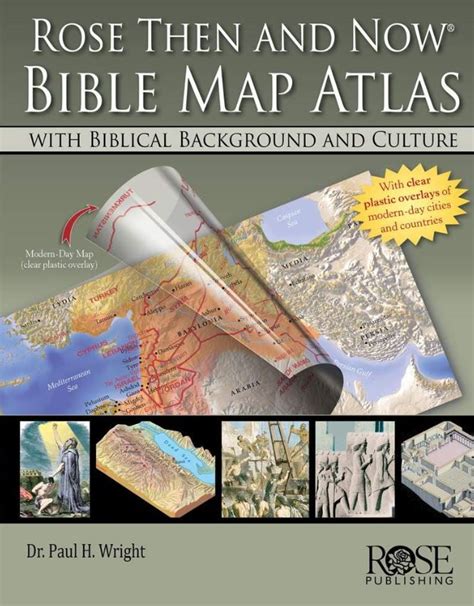 Bible Map Atlas Then And Now Living Waters