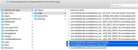 Scan A Mac With Bitdefender Antivirus For Mac Export The Scan Log