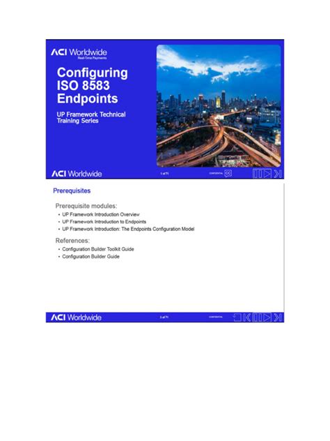 10 Up Framework Basic Configuring Iso 8583 Endpoints Pdf