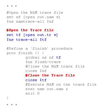 Ns Trace File Analysis In Ns