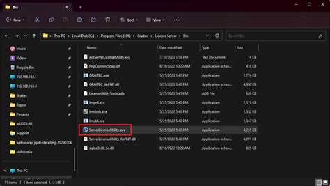 Activating The License On The Server Machine