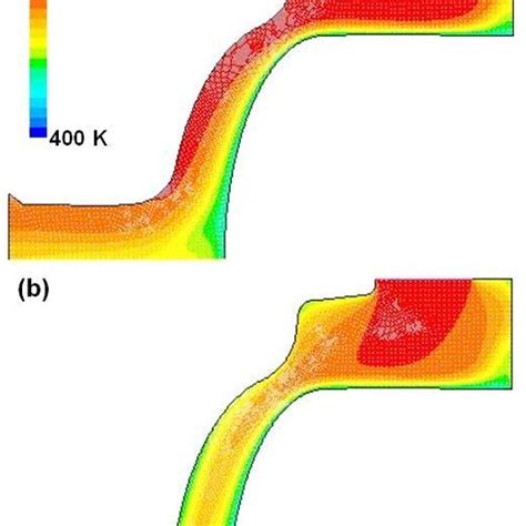 Temperature Distribution Inside The Combustion Chamber A Engine