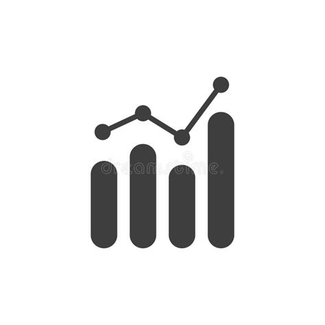 Analytics Icon On White Background Statistics Icon Stock Vector Illustration Of Information