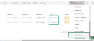 Sharepoint Views On Lists Tips