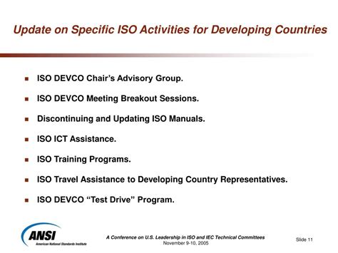 PPT Enhancing ISO Participation In Developing Countries PowerPoint Presentation ID