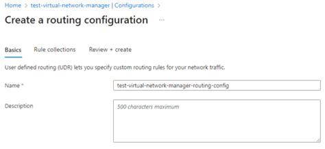 Create And Manage Udrs With Azure Virtual Network Manager