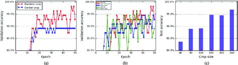 A Data Augmentation By Random Cropping Allowed Us To Improve The