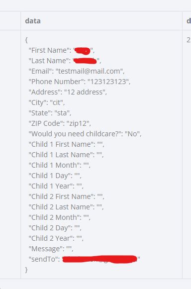 Display JSON Objects As Key Value And Send Via SMTP Email Questions N N Community
