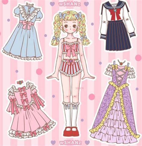 추억의 종이인형 도안 옷입히기 있어요~ 네이버 블로그