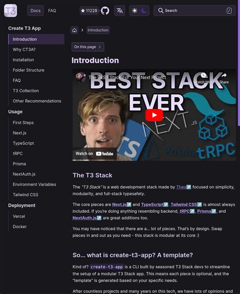 feat improved color scheme for docs · issue 908 · t3 oss create t3