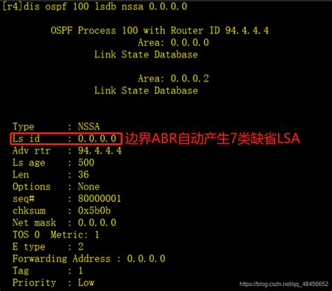 ospf 之 lsa限制 4类lsa csdn博客