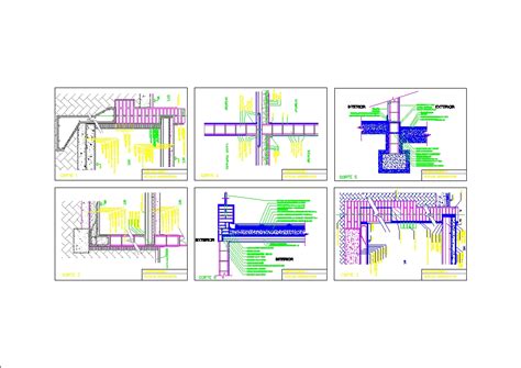 Constructive Details In Autocad Cad Download 287 59 Kb Bibliocad