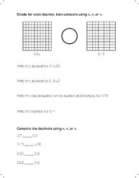 Decimal Assessment By Taryn Ernst TPT