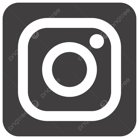 인스타그램 흑백 아이콘 인스 타 그램 상 인스타그램 로고 Png 일러스트 및 벡터 에 대한 무료 다운로드 Pngtree